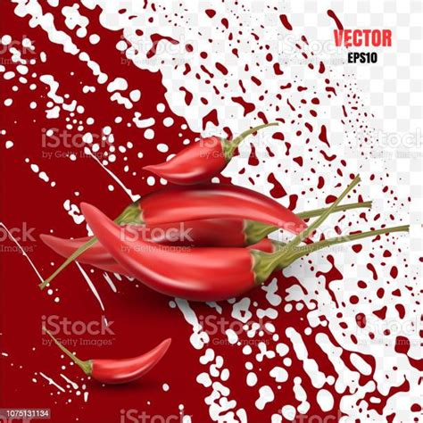 핫 칠리 페퍼스 절연의 사진 현실적인 3d 벡터 일러스트 레이 션 0명에 대한 스톡 벡터 아트 및 기타 이미지 0명 3차원 형태 개체 그룹 Istock