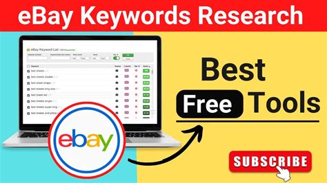 Top 3 Free Secret Ebay Keywords Research Tools For Title Optimization