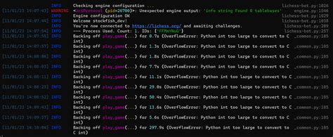 Backing Off · Issue 864 · Lichess Bot Devslichess Bot · Github