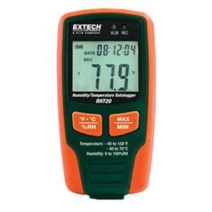 Extech RHT Humidity and Temperature Datalogger Usb Skærm Software