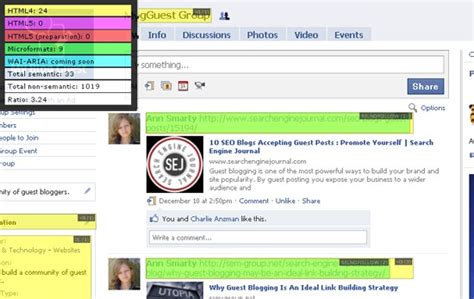 Analyze Html Elements And Microformats W Semantic Checker