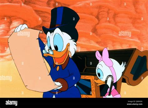 Scrooge Mcduck And Webby Vanderquack Film Ducktales The Movie Treasure