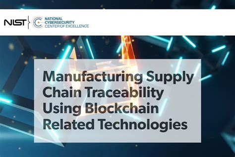 Jonathon Gordon On Linkedin Nccoe Unveils Final Project Description For Manufacturing Supply Chain…