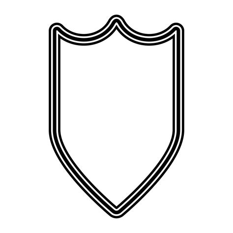 Shield Icon Protect Anti Strong Virus Safety Emblem Insurance