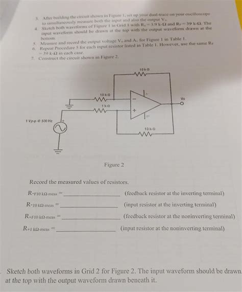 Solved Discussion The Non Inverting Amplifier Produces A 0