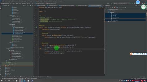 14 获取用户角色权限信息实现 springboot springsecurity vue权限系统 java知识分享网 免费java资源下载
