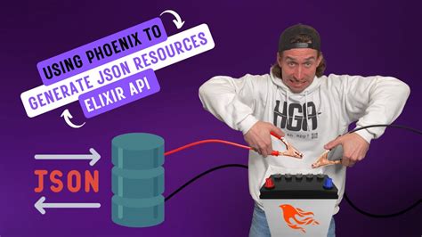 3 Using Phoenix Framework To Generate Json Resources For Elixir Rest Api Project Youtube