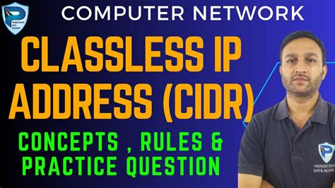 Classless Ip Addressing Cidr Computer Network Ggv Gatecgset Ipaddress Computernetwork