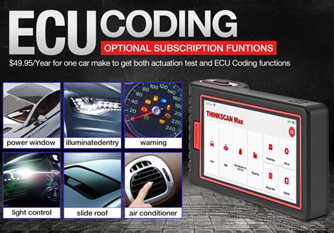 Thinkcar Thinkscan Max Full Systems Obd2 Diagnostic Scanner 28 Reset