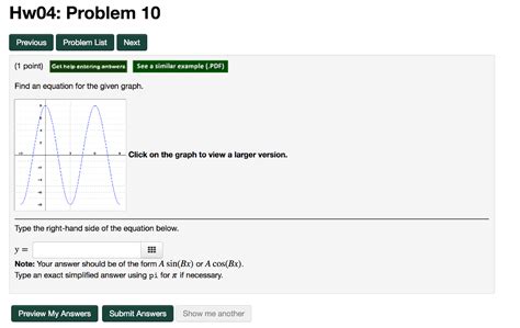 solved hw04 problem 10 previous problem list next 1 p oint