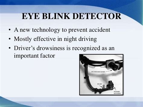 Accident Prevention Using Bluetooth Tech And Eye Blink Sensor