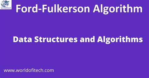 Ford Fulkerson Algorithm Learn Data Structures And Algorithms