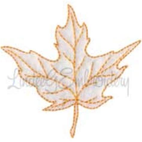 Maple Leaf Flat Machine Embroidery Design Embroidery Library At