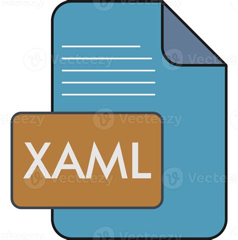 Modern Xaml File Extension Icon Fill And Outline 57912378 Png
