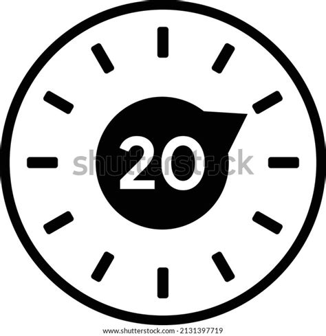 20 Minutes Timers Clocks Timer 20 Stock Vector Royalty Free 2131397719 Shutterstock