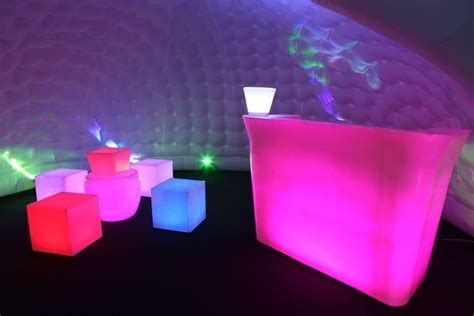 LED Portable Bar Rentals In Miami Broward Palm Beach