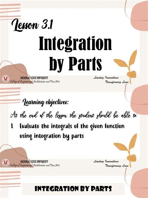 lesson 3 1 integration by parts pdf complex analysis analysis