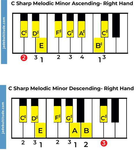 The C Sharp Melodic Minor Scale A Music Theory Guide