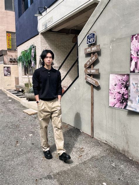 간절기 미니멀 클래식 남자코디 Kream