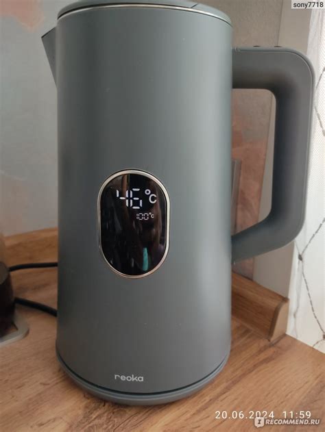 Электрический чайник Reoka Rkek 01tsg «Практически идеальный гаджет для кухни отзывы