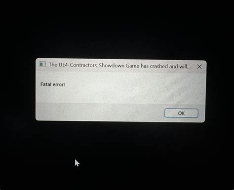 Fatal Error Rcontractorsshowdown