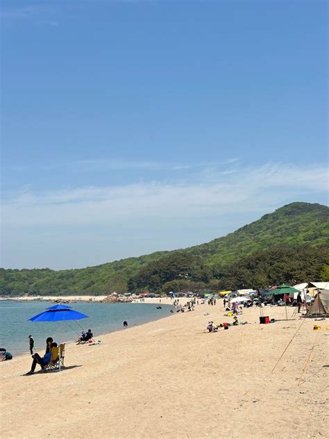 실미유원지 차박 캠핑 후기 명당 꿀팁 시설 정보 네이버 블로그