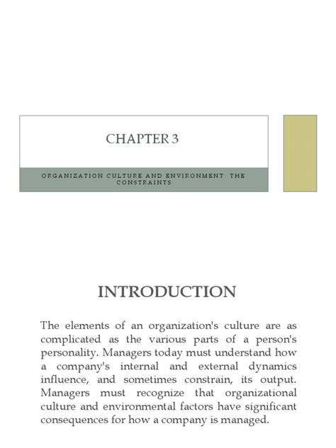 Chapter 3 The Constraints 1 Pdf Risk Natural Environment