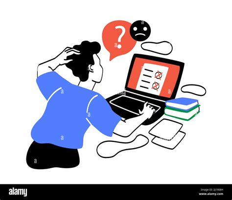 People Passing Online Test Stock Vector Image And Art Alamy