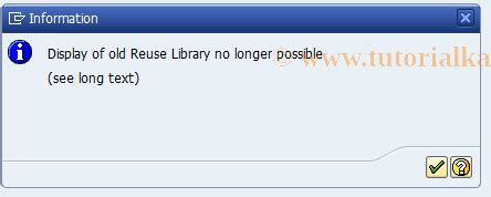 JBRUD SAP Tcode Banking Reuse Library Display