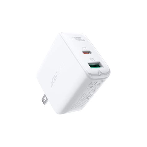 หัวชาร์จ Acefast A7 Pd32w Usb A Usb C Dual Port Fast Charger