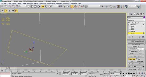 How To Reset Bounding Box Of Slice Plane R3dsmax