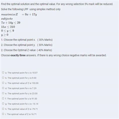 Solved Find The Optimal Solution And The Optimal Value For Chegg Com