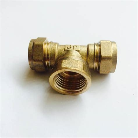 Compression Female Tee Jasbro Plumbing Wholesalers Of Plumbing Equipment