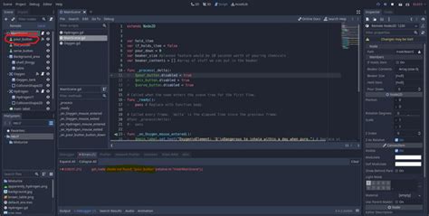 Problem In Toggling Some Buttons Disabled Property Rgodot