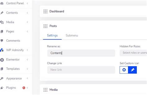 Wp Adminify Menu Editor Wordpress Plugin Wp Solver