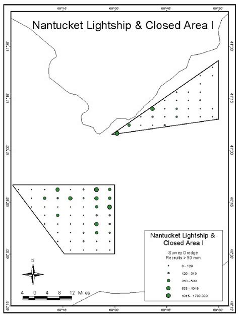 Spatial Distribution Of Sea Scallop Catches On Survey Cruise To The Download Scientific Diagram