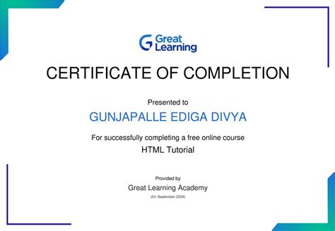 g e divya on linkedin html webdevelopment greatlearning codingjourney