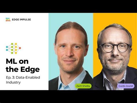 Guido Jouret En Linkedin Machine Learning On The Edge With Zach Shelby