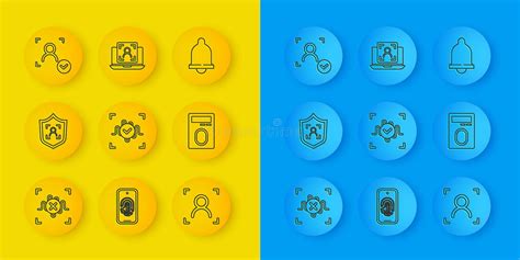 Set Line Rejection Voice Recognition Shield Face Voice Face Fingerprint With Lock Motion