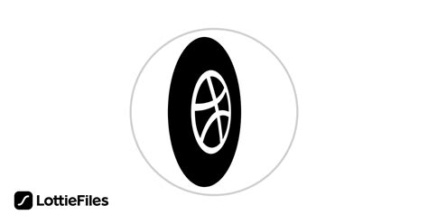 Free Dribbble 3d Icon Rotation Lottie Json Animation Animation By Lottiejson Lottiefiles