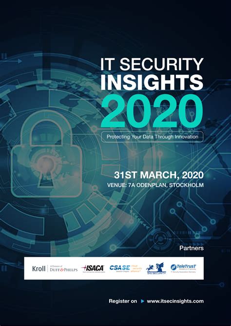 Agenda It Security Insights Conference 2020 Stockholm Swed By Itsec Insights Flipsnack