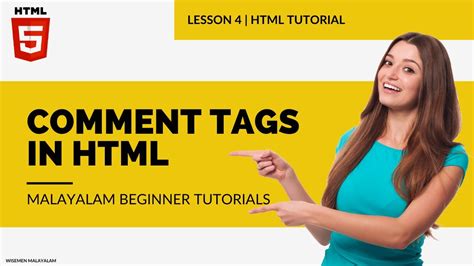 Comment In Html Html Malayalam Tutorial Lesson 4 Youtube