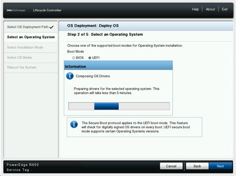 poweredge：lifecycle controller lcc を使用してosを導入する方法 dell 日本