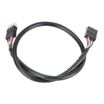 40cm Akasa USB Header Internal Extension Cable LN31882 EXUSBI 40 SCAN UK