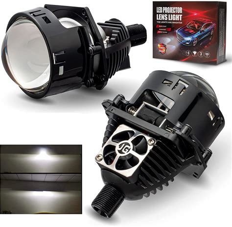 Buy Fsxuolipi 3 0 Inch Bi Led Projector Lens Car Headlight Retrofit Kit With High Low Beam 6000k