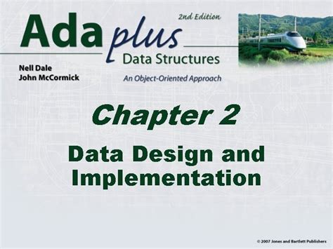 chapter 2 data design and implementation data the