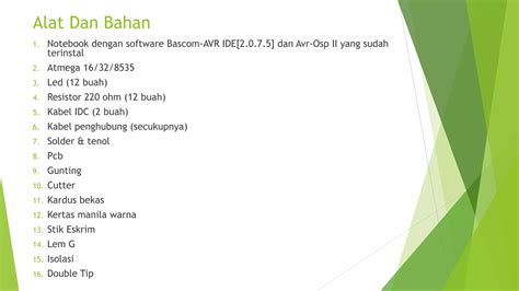 Simulasi Traffic Light Perempatan Dengan Kontrol At Mega 16 Pptx