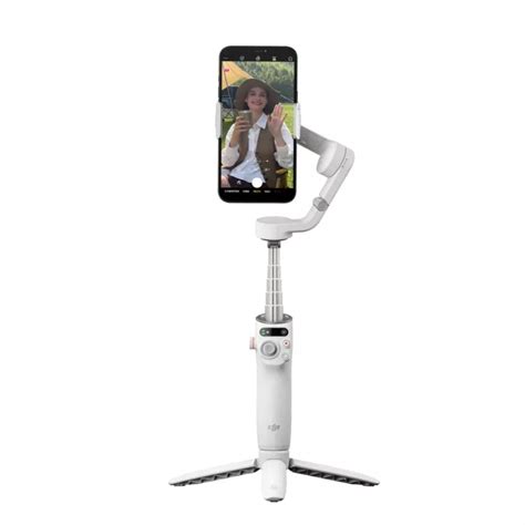 Dji Osmo Mobile 6 Gimbal Stabilizer For Smartphones Platinum Gray 3 Axis Stabilization Built