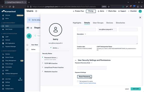 Authentication JumpCloud Zimbra Tech Center