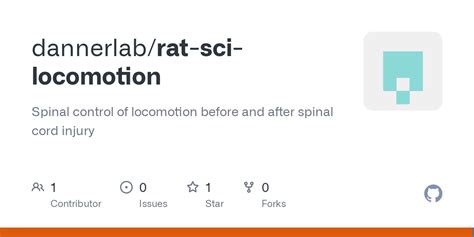 Github Dannerlabrat Sci Locomotion Spinal Control Of Locomotion